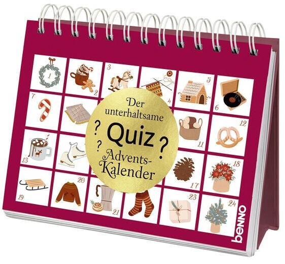 St. Benno Verlag Der unterhaltsame Quiz-Adventskalender Black Friday ...