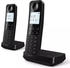 Philips Schnurlostelefon D2752B/12 - DECT - 2 Mobilteile - Haustelefon ...