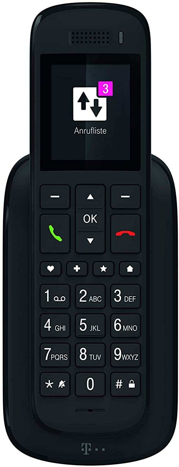 Telekom Speedphone 32 mit Basis Ebenholz Test - 86/100 (gut)