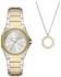 Armani Exchange Watch for Women, Quarz-Dreizeigerwerk und 34 mm ...