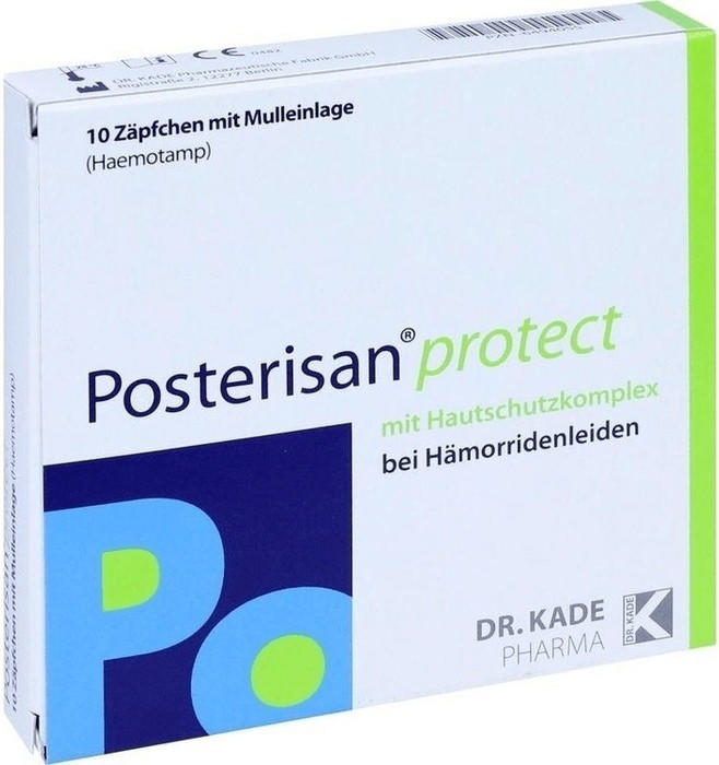 POSTERISAN protect Suppositorien 10 St