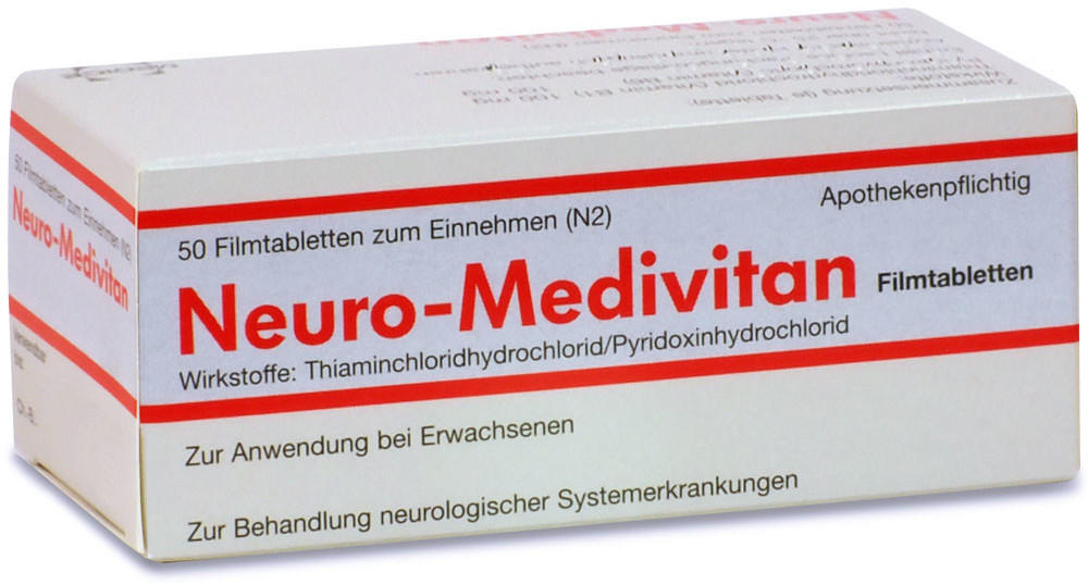 Medivitan Neuro Filmtabletten (50 Stk.) - Angebote auf Testbericht.de