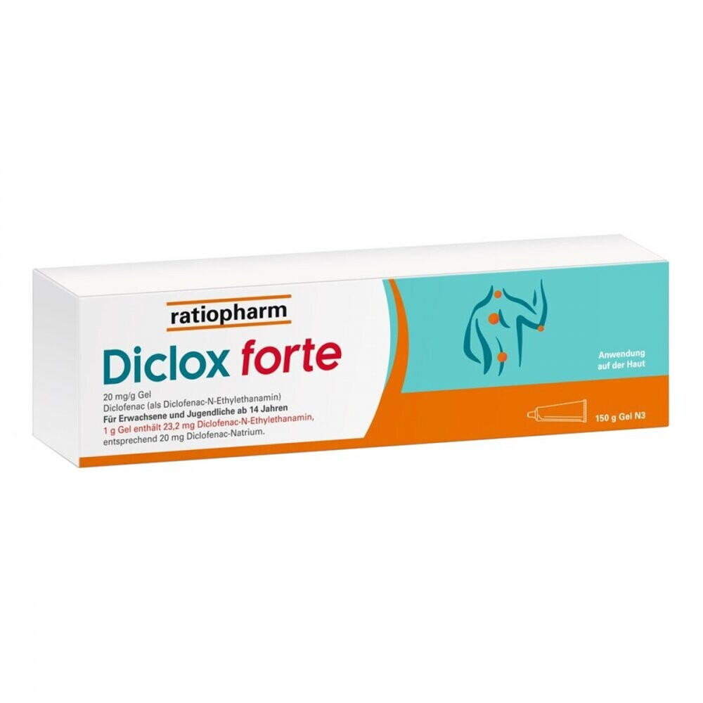 Diclox Forte 20mg/g Gel (150g) - Angebote auf Testbericht.de