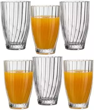 Ritzenhoff & Breker Longdrink-/ Trinkglas 350ml 6 tlg. Samba ...