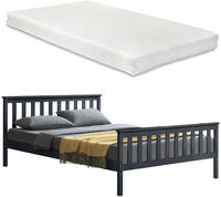 Bett mit Matratze und Lattenrost 180x200 cm Test 2026 · 22 Produkte