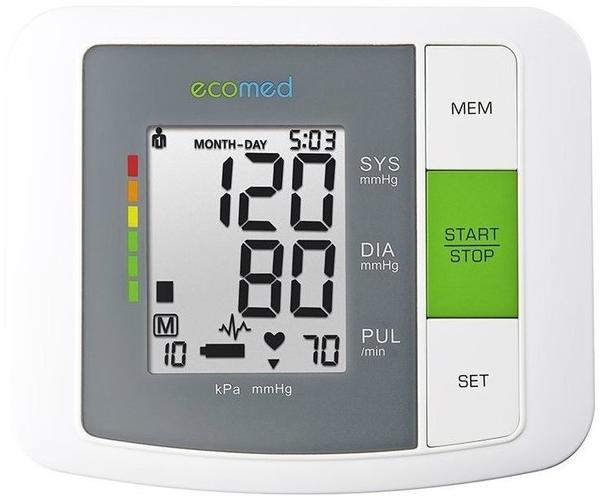 Medisana Ecomed BU-90E Test Oberarm-Blutdruckmessgerät