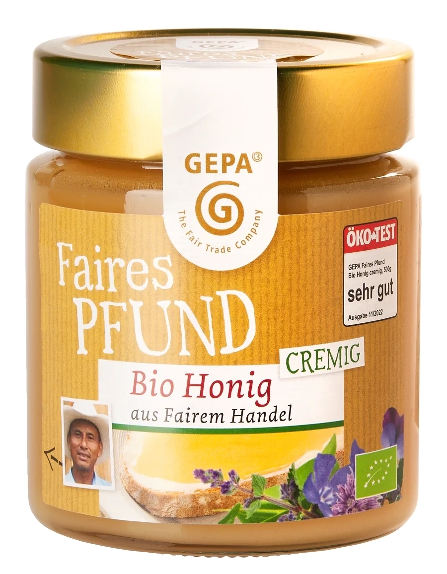 Gepa Faires Pfund Bio Honig cremig, Bio Test - 79/100 (gut)