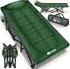 tillvex Extra-wide camping bed, 210 cm, green Feldbett ab 94,99€