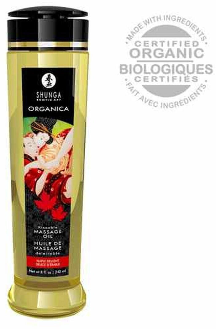 Shunga Massage Oil Organica (240 ml) Maple Test - ab 18,50 € (Januar 2024)