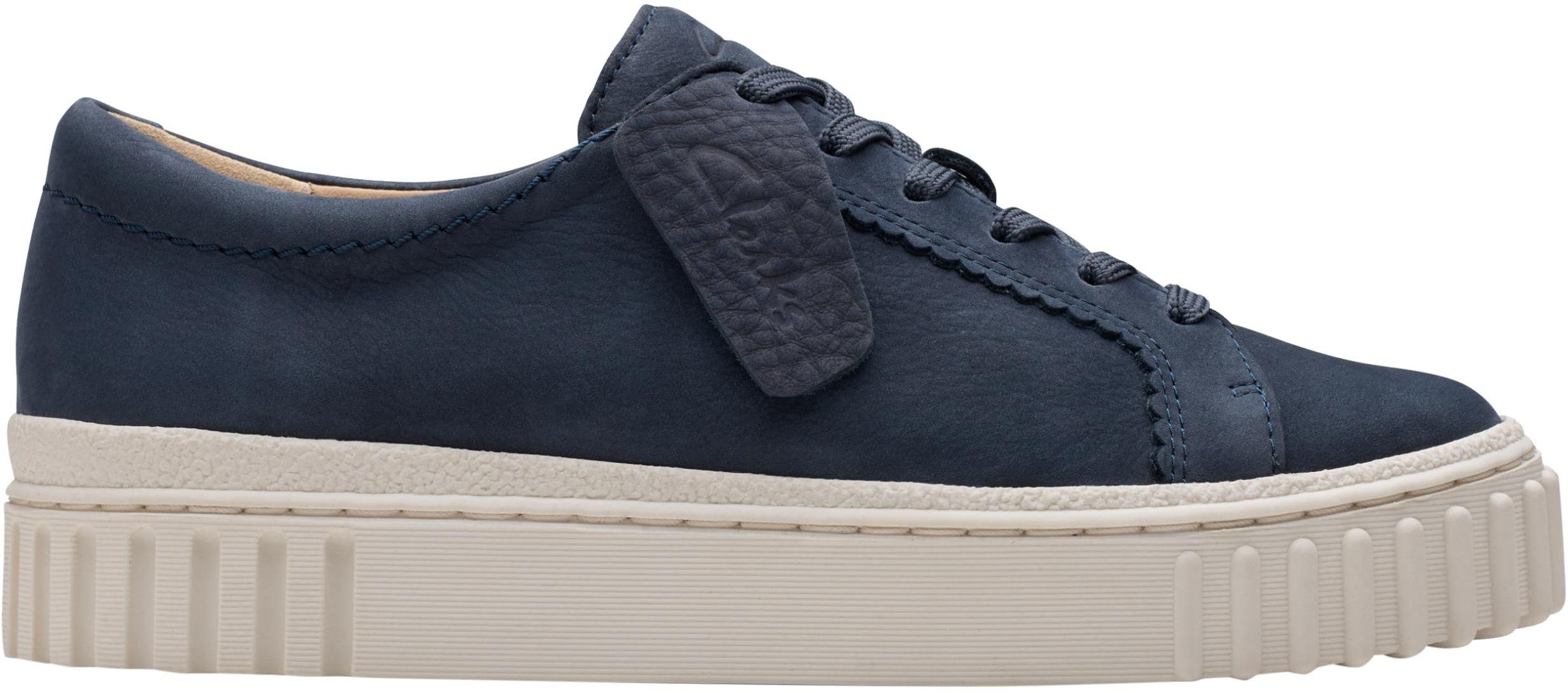 Clarks Damen Mayhill Walk Zapatillas, Navy Nubuck, 36 EU