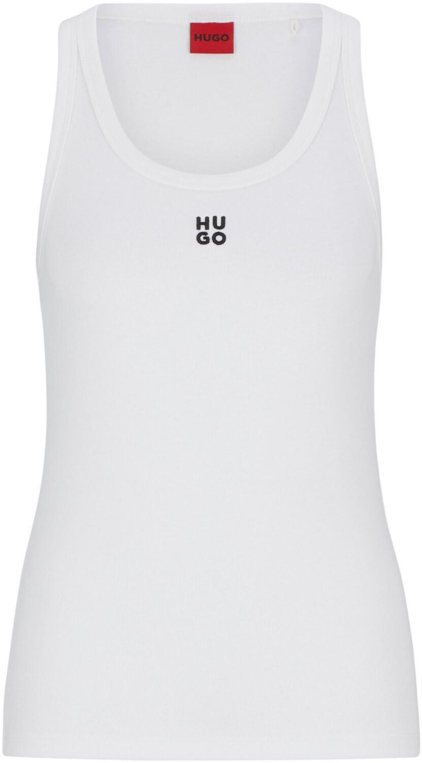Hugo Tanktop aus Baumwoll-Mix mit Stack-Logo (50514489) weiß - Angebote ...