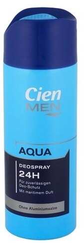 Cien Men Aqua Deospray 24H Test - 100/100 (sehr gut)