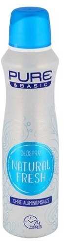 Pure & Basic Deospray Natural Fresh Test - 100/100 (sehr gut)