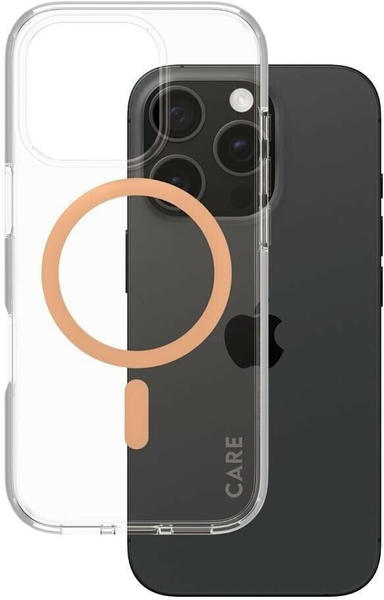 PanzerGlass CARE by Flagship Case Transparent Urban Combat m. Peachy MagSafe iPhone 24 6.3" Pro ...