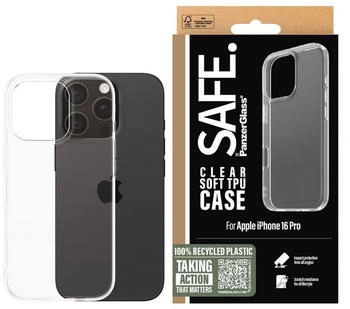 PanzerGlass SAFE TPU Case Clear iPhone 16 Plus - ab 13,67