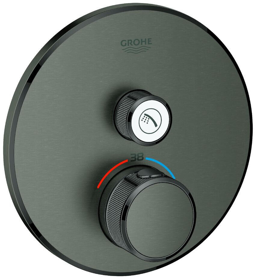 GROHE Grohtherm SmartControl hard graphite gebürstet (29118AL0) - ab ...