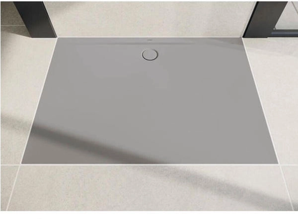 Kaldewei Superplan Zero 100 x 100 cm ohne Perl-Effekt cool grey 90 ...