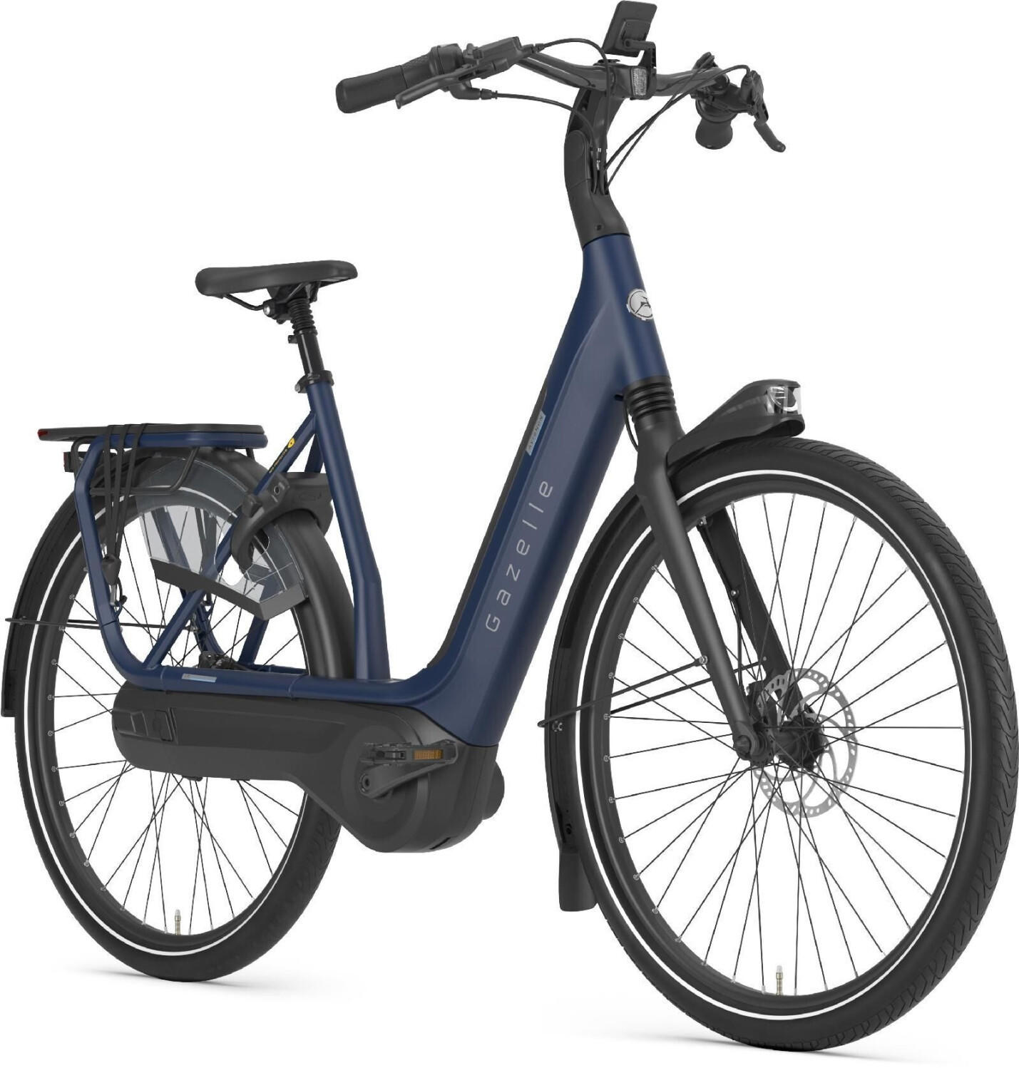 Gazelle Avignon C8 HMB Connect - 500 Wh (2024) 28" Tiefeinsteiger midnight-blue Black Friday ...