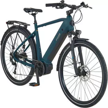 Prophete Entdecker 5.0 Trekking E-Bike 28 Zoll - 630 Wh - Integrierter Akku - Mittelmotor - 10 ...