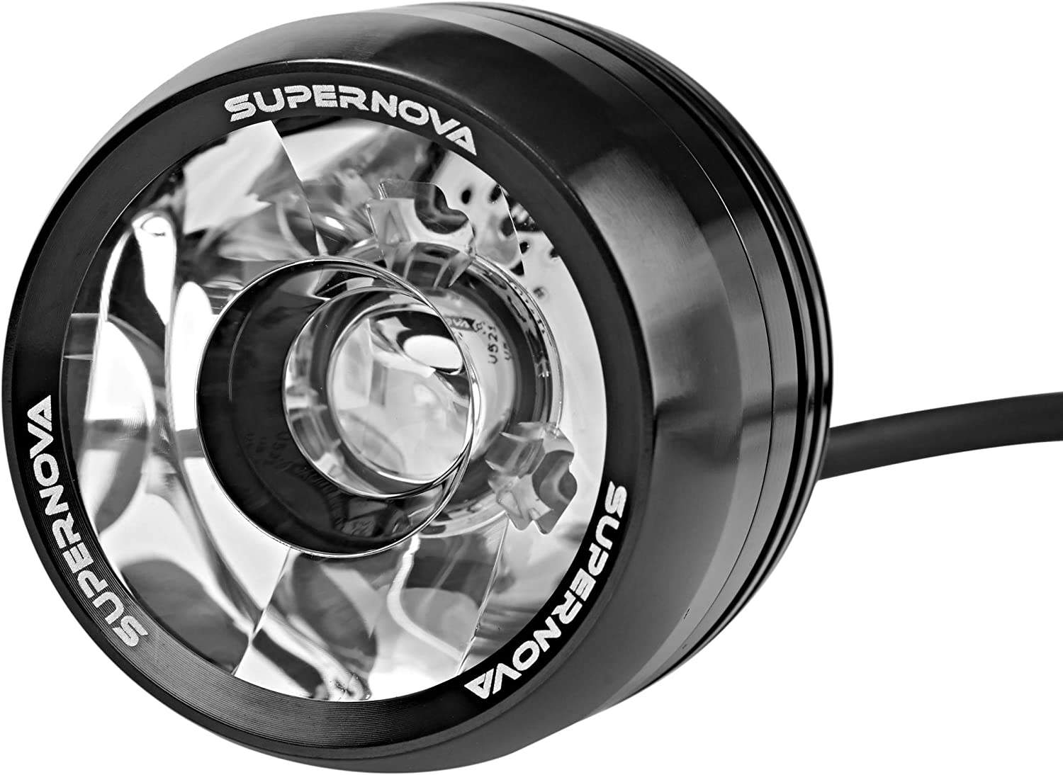 SUPER NOVA Unisex – Erwachsene MINI 2 Fahrradlicht, schwarz, One Size