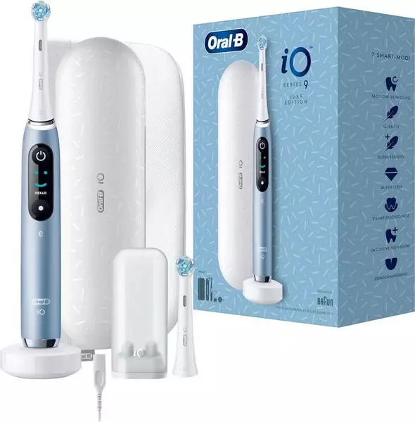 Oral-B iO Series 9 Luxe Edition Elektrische Zahnbürste/Electric Toothbrush, 7 Putzmodi ...