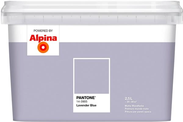 Alpina PANTONE® Wandfarbe (Lavender Blue, 2,5 Liters)