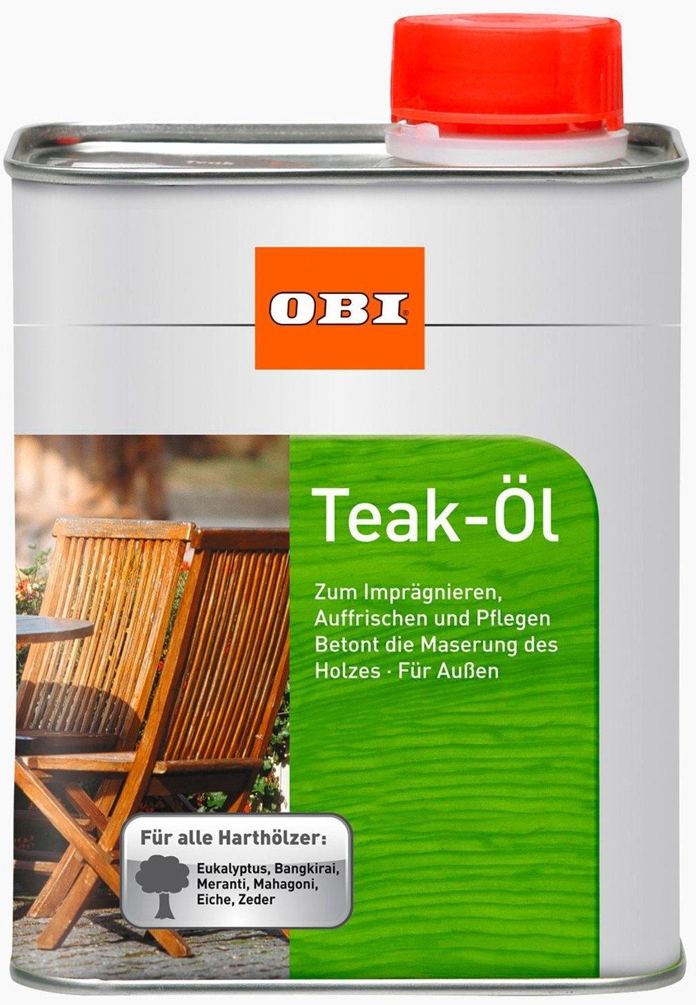 Obi Teak-Öl farblos Test - Testbericht.de