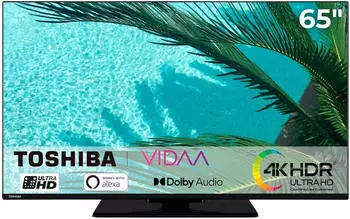 Toshiba 32LV3E63DAZ 32 Zoll Fernseher/VIDAA Smart TV (Full HD, HDR, Triple-Tuner, Bluetooth ...