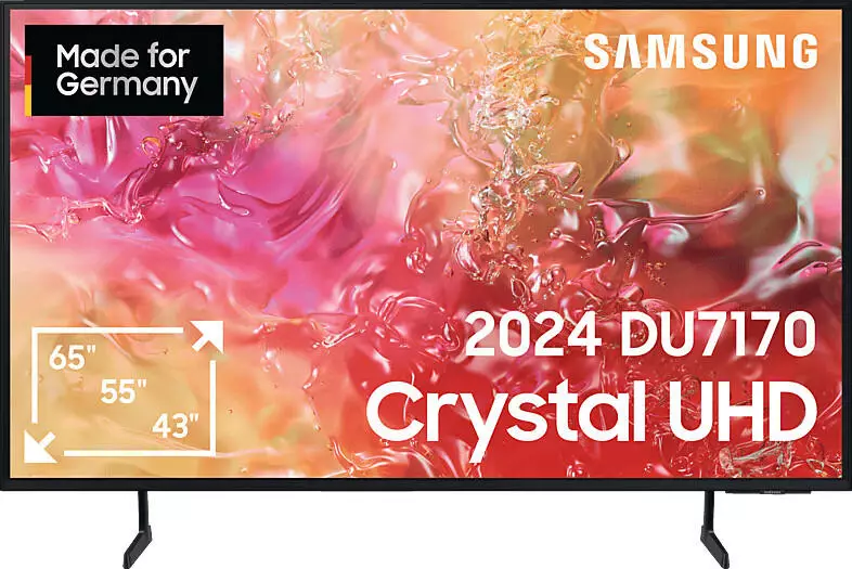 Samsung GU43DU7170 4K-Fernseher - ab 369,00 € 02/2025