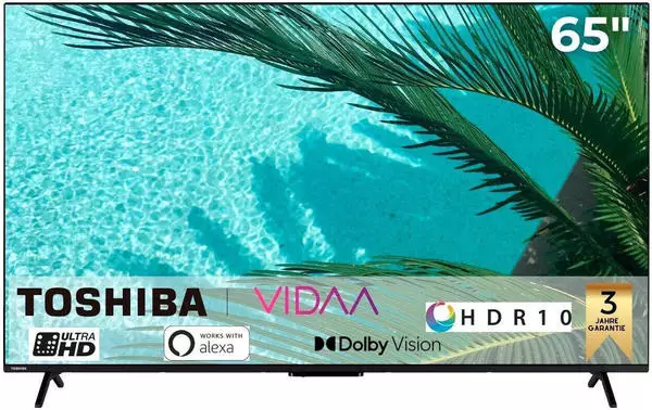 Toshiba 65UV2463DA DLED-Fernseher (164 cm/65 Zoll, 4K Ultra HD, Smart-TV)