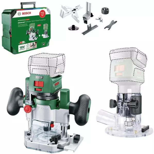 Bosch AdvancedTrimRouter 18V-8 (06039D5002) Test - 100/100 (sehr gut)