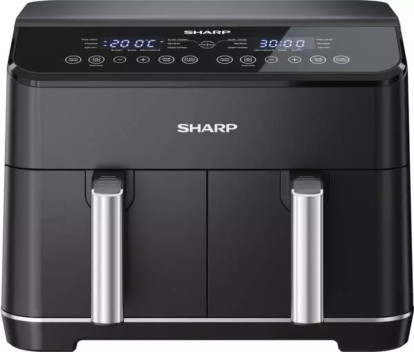 Sharp AF-GD82AE-B Test Heißluftfritteuse · 81/100 (gut)