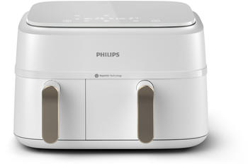 PHILIPS Airfryer XXL NA351/00 7,1 l Fassungsvermögen Doppeltank 6 ...