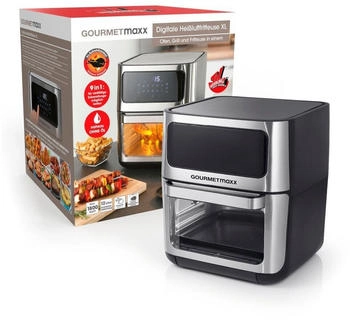 oyajia Heißluftfritteuse Heißluftfritteuse 2 Kammern, 10L Airfryer ...