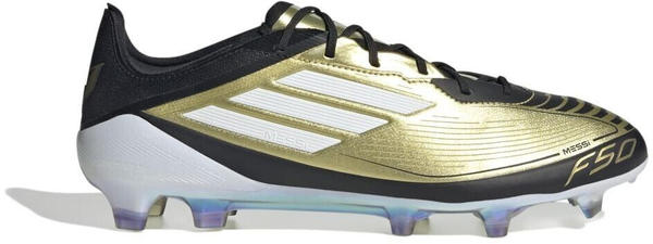 Adidas F50 Elite Messi FG (IG6717) gold metallic/cloud white/core black ...