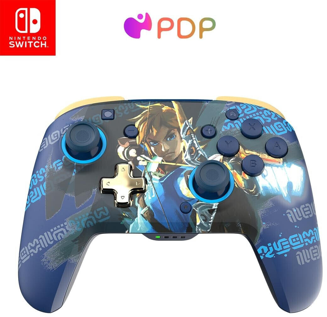 PDP Switch Rematch Glow Wireless Controller The Legend of Zelda: Link ...