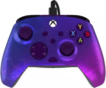 PDP Rematch Xbox Series X|S & PC Advanced Wired Controller Glitch Green ...