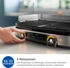 Philips HD6222 90 table grill with reversible plates Kontaktgrill ab ...