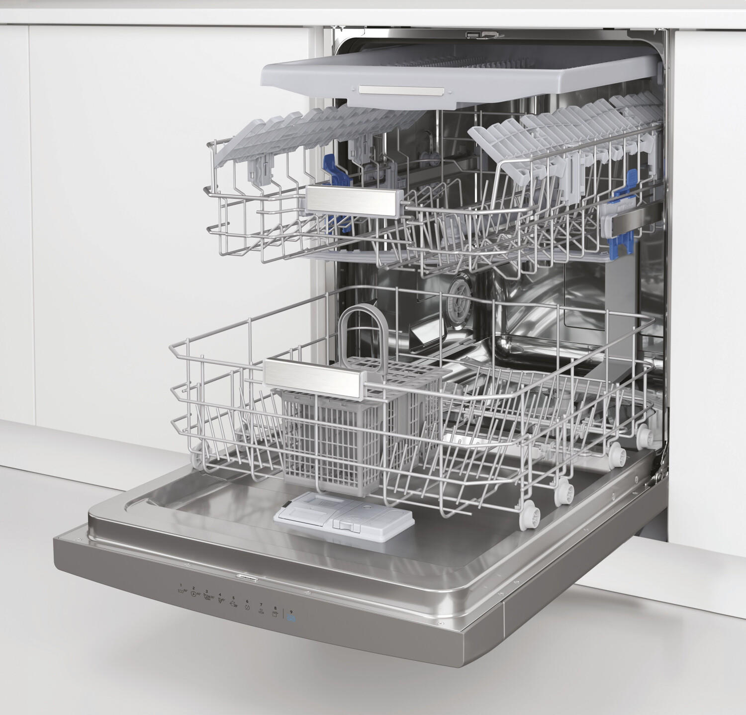 Privileg Unterbaugeschirrspüler P0U ECO D541 S, 14 Maßgedecke, 14 ...