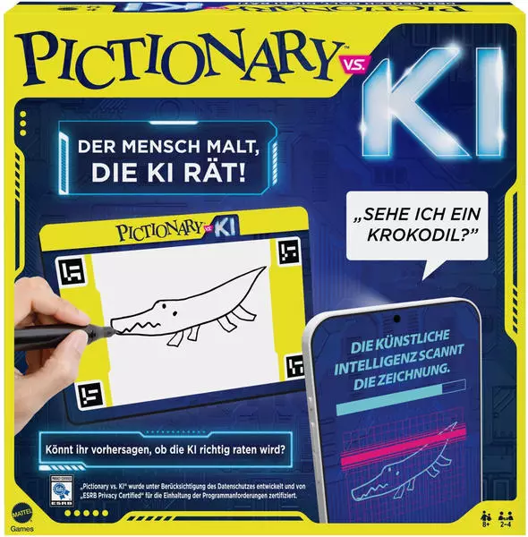 Mattel Games PICTIONARY Vs. KI Die neue Art zu spielen - Brettspiel mit ...