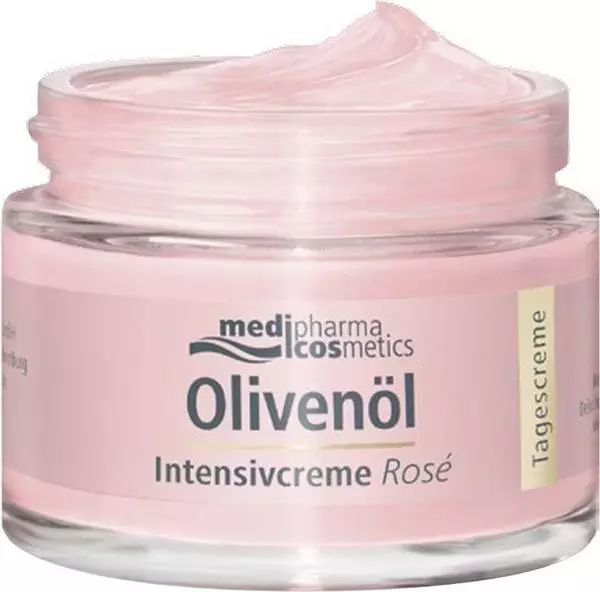 Medipharma Olivenöl Intensivcreme Rosé Tagescreme (50ml) Gesichtspflege ...