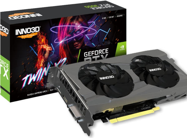 Inno3D GeForce RTX 3050 Twin X2 6GB - ab 185,37