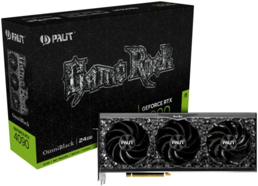 Palit GeForce RTX 4090 GameRock OmniBlack 24 GB GDDR6X - ab 2.989,99