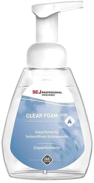 SC Johnson CLR250ML CLEAR FOAM PURE Milde Schaumseife für die Hände ...