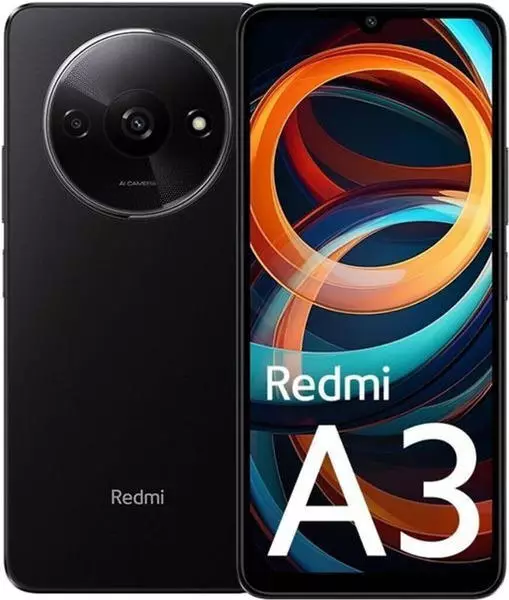 Xiaomi Redmi A3, Dual, 128GB 4GB Ram, Midnight Black