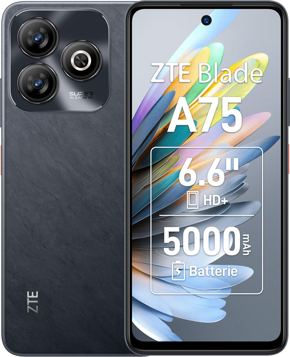 ZTE Blade A75 Schwarz Black Friday Deals Erfahrungen