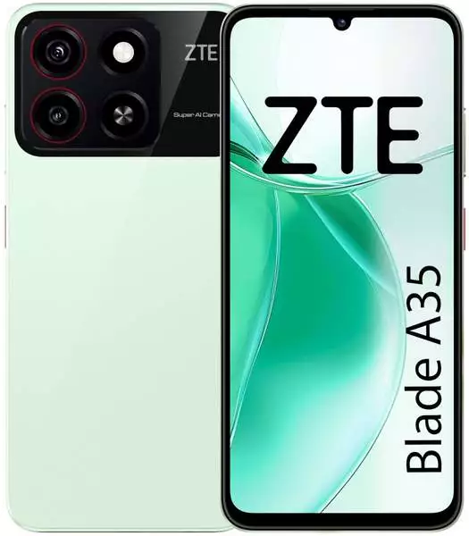 ZTE Blade A35 Smartphone (4G) 6,75 Zoll (16,75 cm) Android 14 Unisoc ...