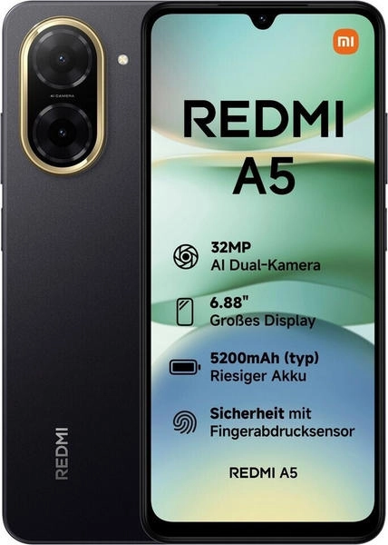 Xiaomi Redmi A5 schwarz MZB0JSEEU