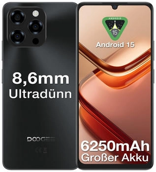 DOOGEE Note 56 Pro AI Android 16 Smartphone Ohne Vertrag, 32GB+128GB ...