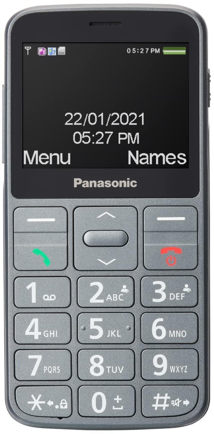 Panasonic KX-TU160EXG 2G, Essentials Mobiltelefon für Senioren, SOS ...